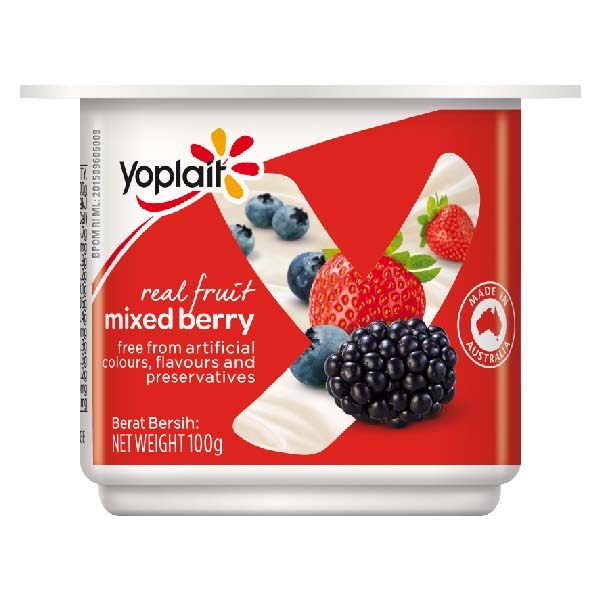 Yoplait Petit Miam Squeezie Strawberry Yogurt 70g x 12 ...