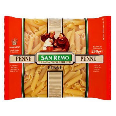 San Remo Penne 250g x 24 - Global Food Products
