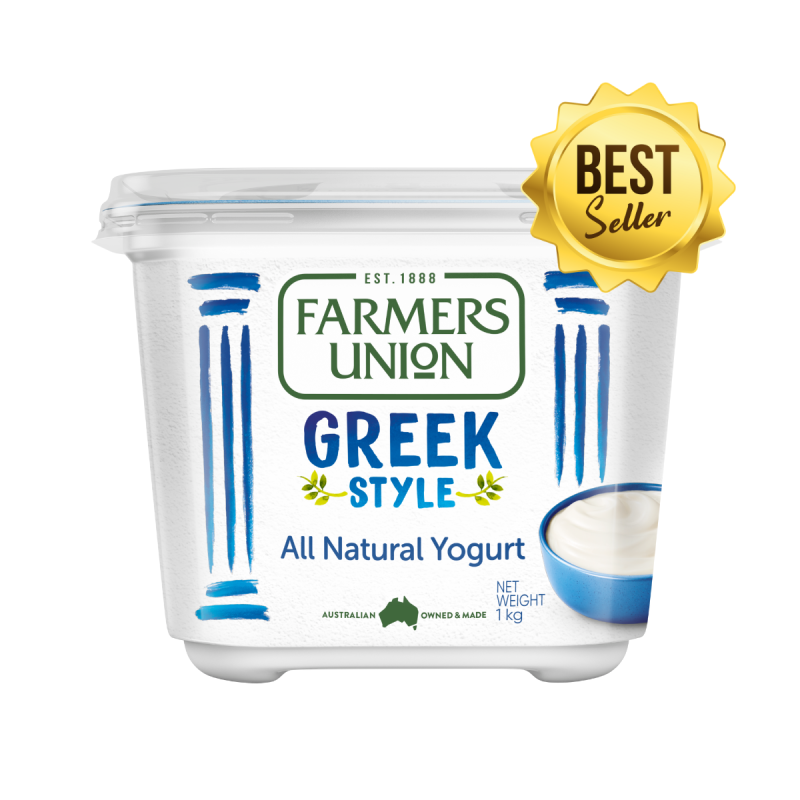 Farmers Greek Style Plain Yogurt 200g X 10 - Global Food Products