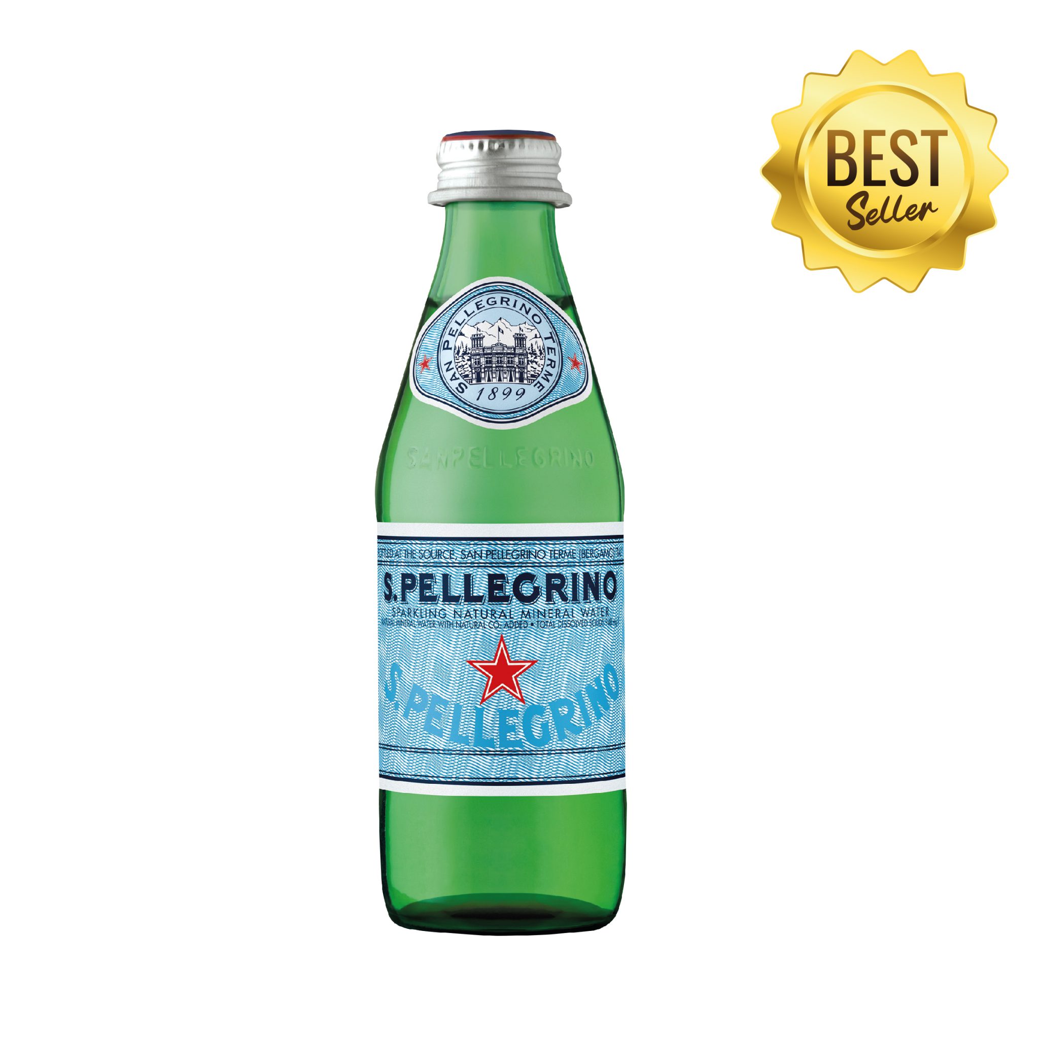 SP Sparkling Mineral Water 250ml x 24 (Glass) - Global Food Products