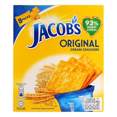 Jacob's Original Cream Cracker 240g x 24 - Global Food Products