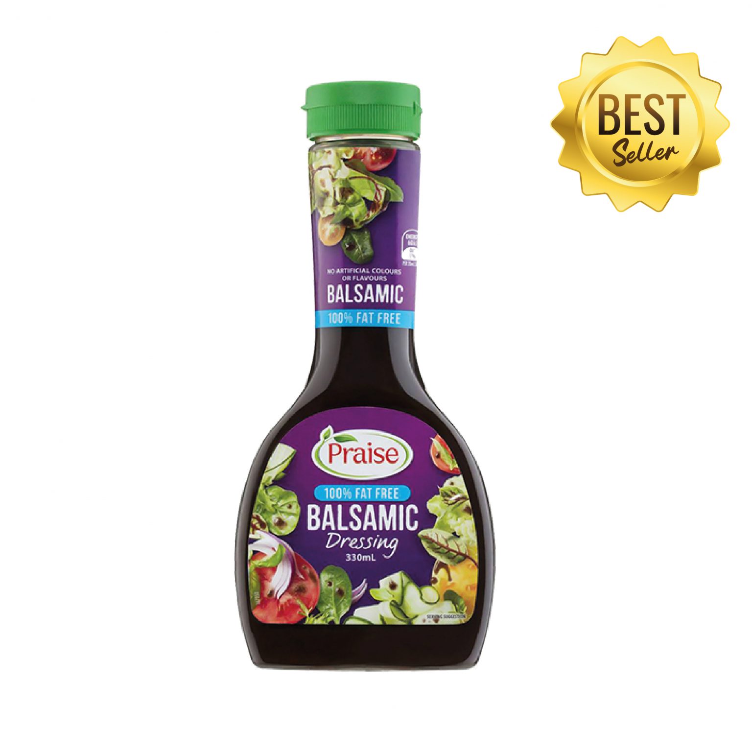 Praise Balsamic Dressing Fat Free 330ml x 12 - Global Food Products
