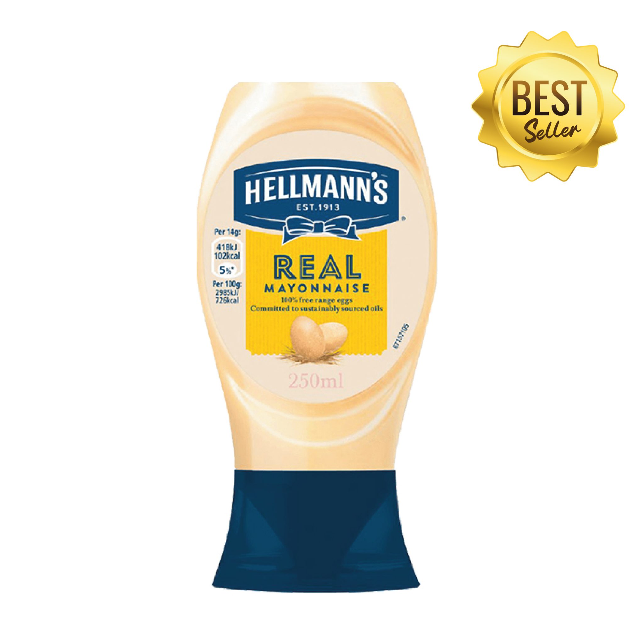 (6425)Hellmann's Squeeze Mayo [250ml.x8] - Global Food Products