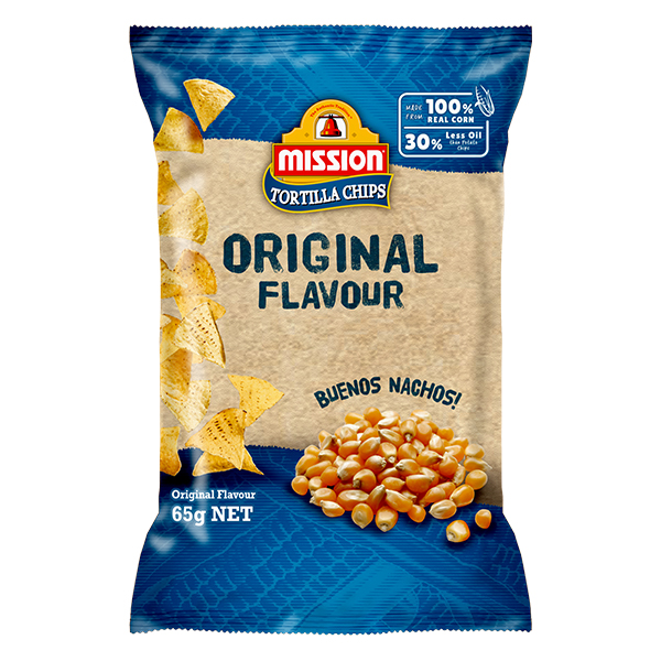 Mission Tortilla Chips Original Flavoured 65g x 30 - globalfoodproduct.com