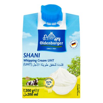 Oldenburger Shani Whipping Cream UHT 1000ml x 12 - Global Food Products