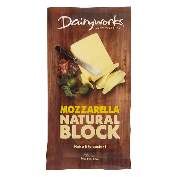 Dairyworks Tasty Cheese Block 210g x 19 - globalfoodproduct.com