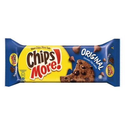 (8632)Chips More Original Chocolate Chips Cookies 135g x 24 - Global ...
