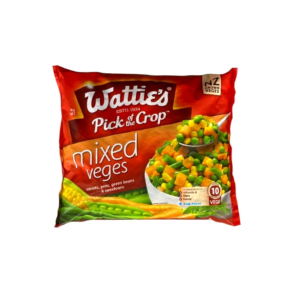 Wattie's Mixed Veges 1Kg x 12 - Global Food Products
