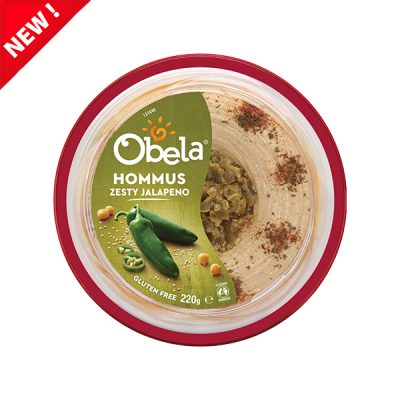 Obela Hommus Zesty Jalapeno - Global Food Products