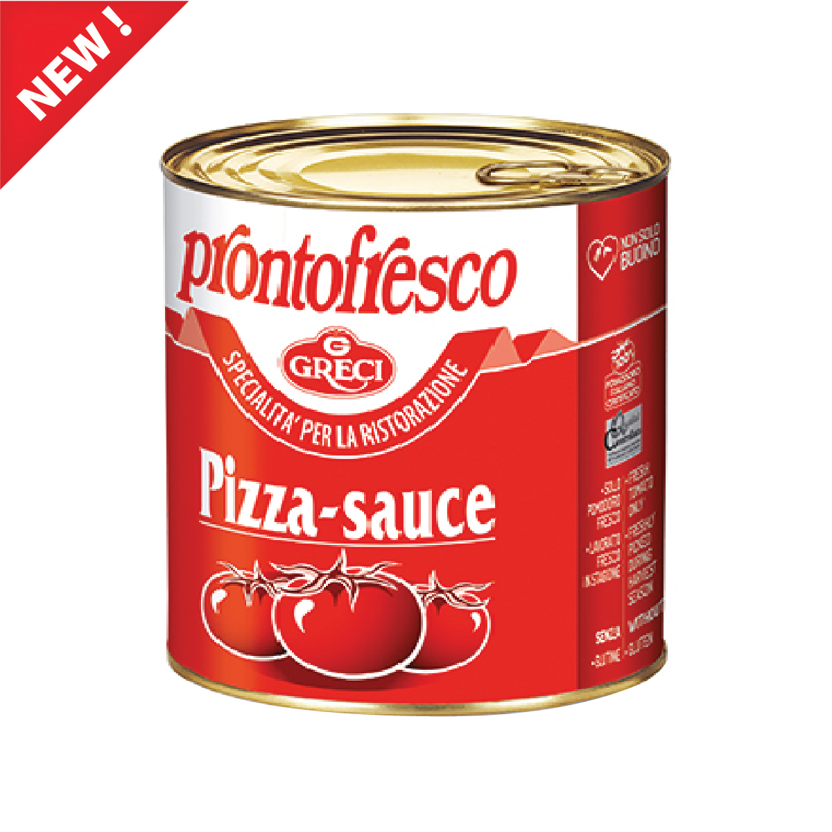 Pronto Freso Pizza Sauce- Global Food Products
